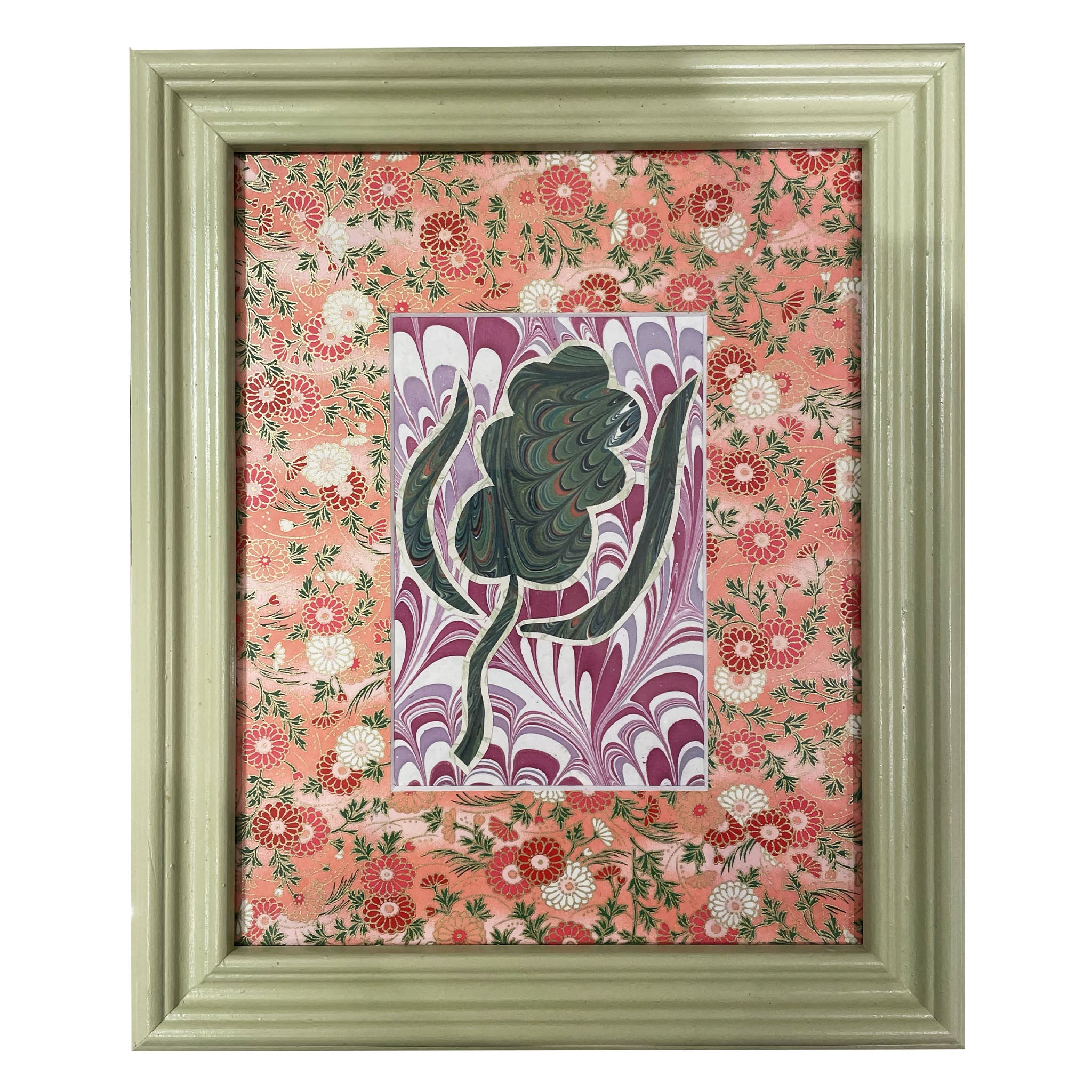 Veronica flower collage by Hannah Watts – Huddle Collection