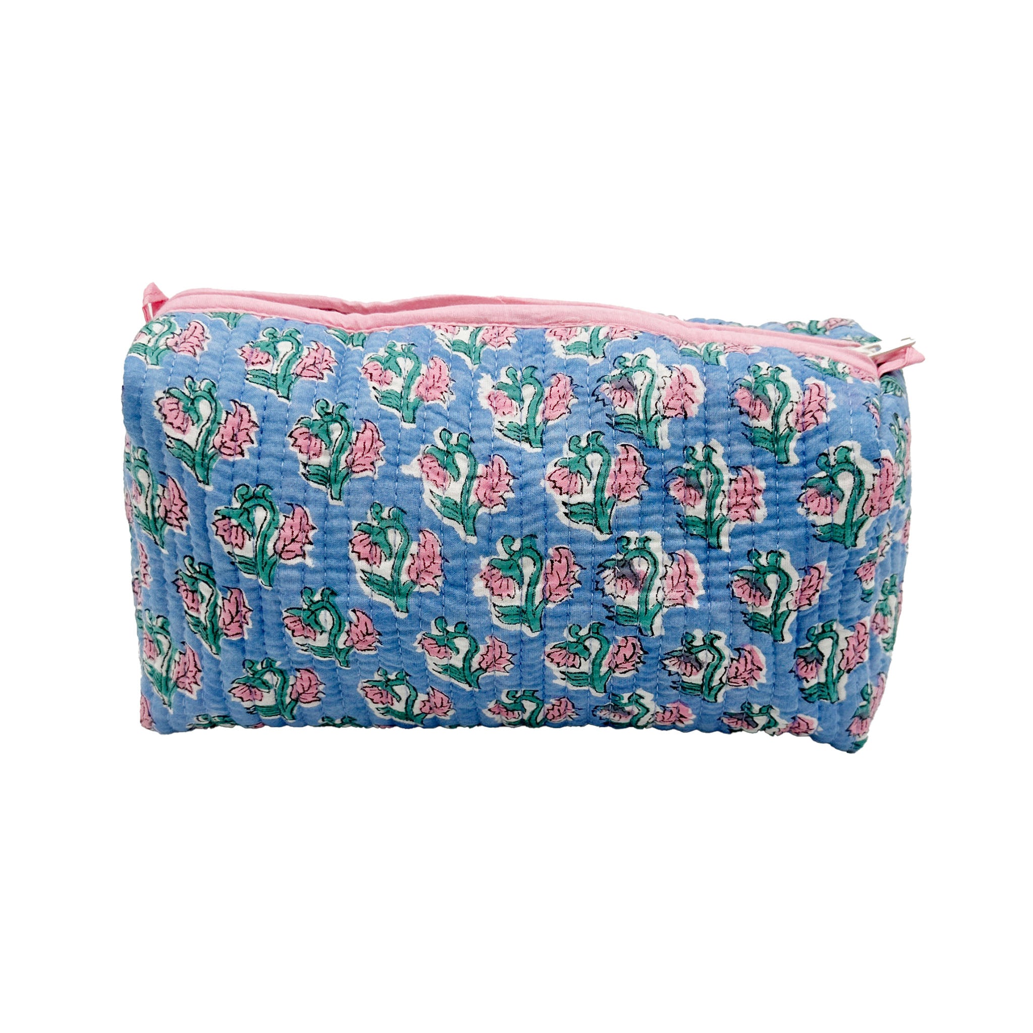 Quilted Cotton Wash Bag - Chloe – Huddle Collection