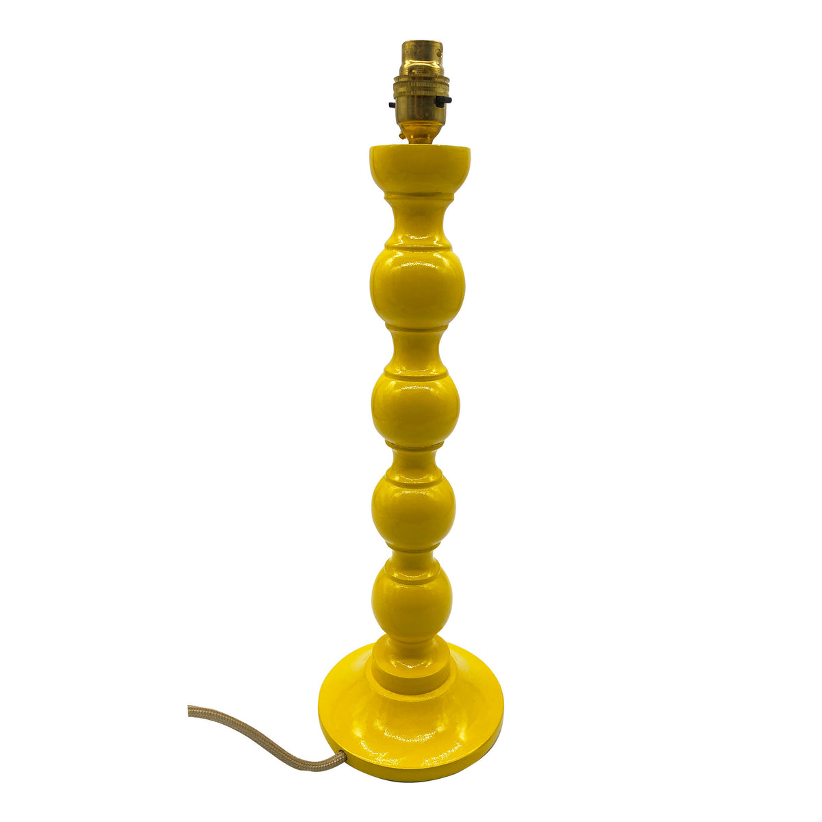 Bobbin Lamp Tall - Yellow – Huddle Collection