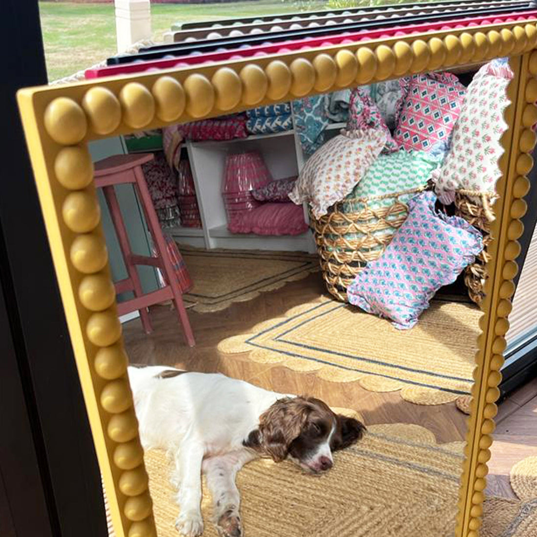 Bobbin Mirror - Gloss Finish – Huddle Collection